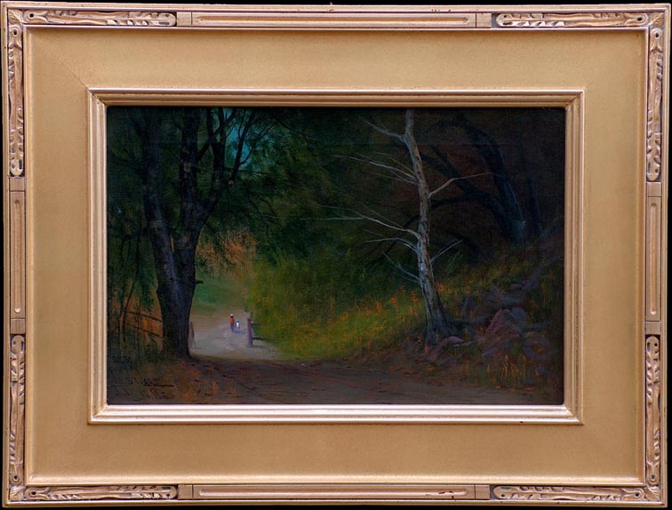 James Everett Stuart Oak and Bay Trees Marin County California 1916