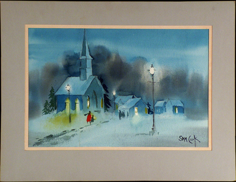 Sam Cook Winter Twilight