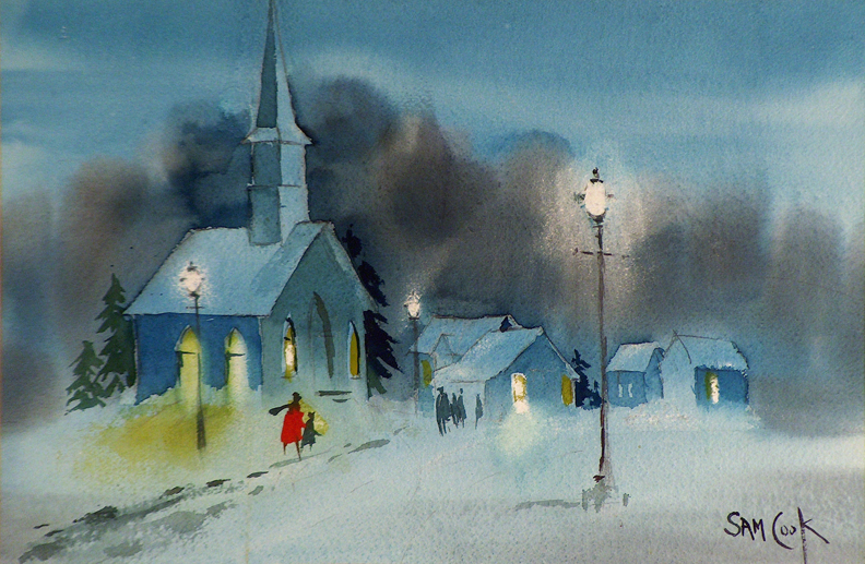 Sam Cook Winter Twilight